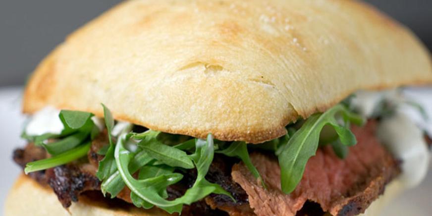 Receita de Sanduíche de filé mignon