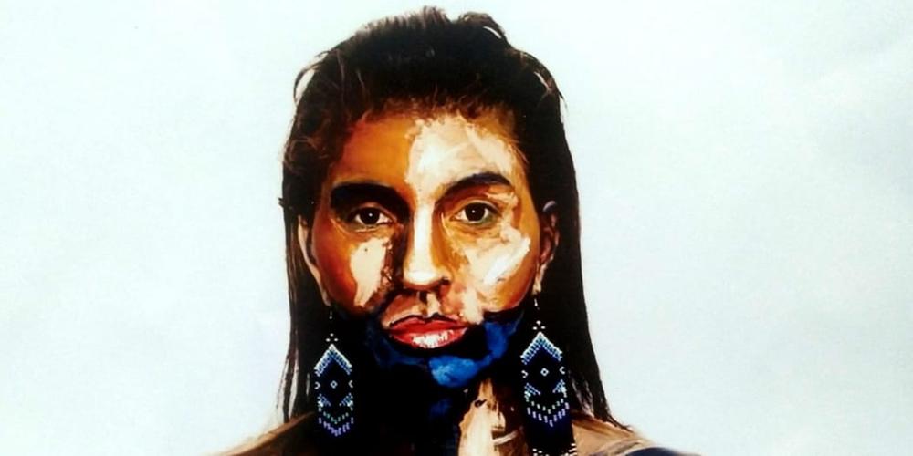 Grafiteira Chermie Ferreira homenageia a Mãe Terra na mostra ‘Mama Tuyuka’