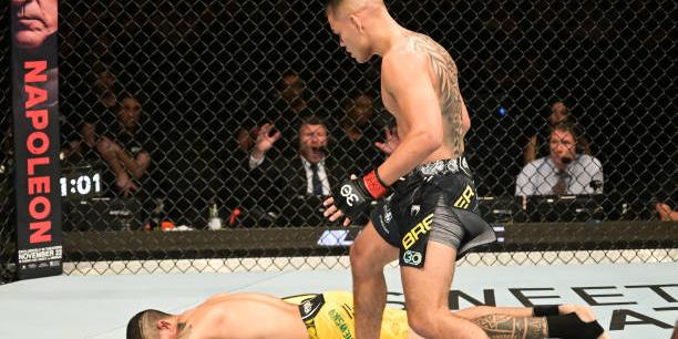Luta de Elves Brener é eleita 'Performance da Noite' no UFC São Paulo
